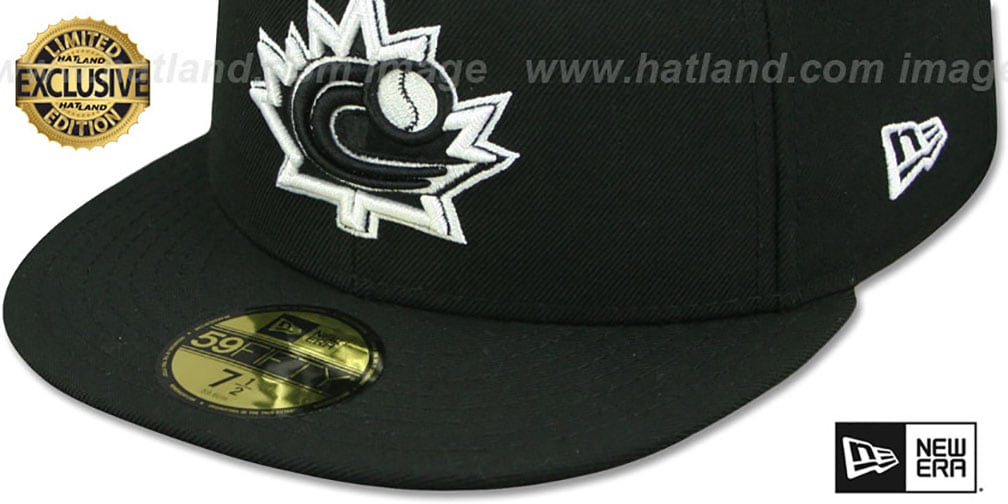 Canada PERFORMANCE WBC Black-White Hat by New Era