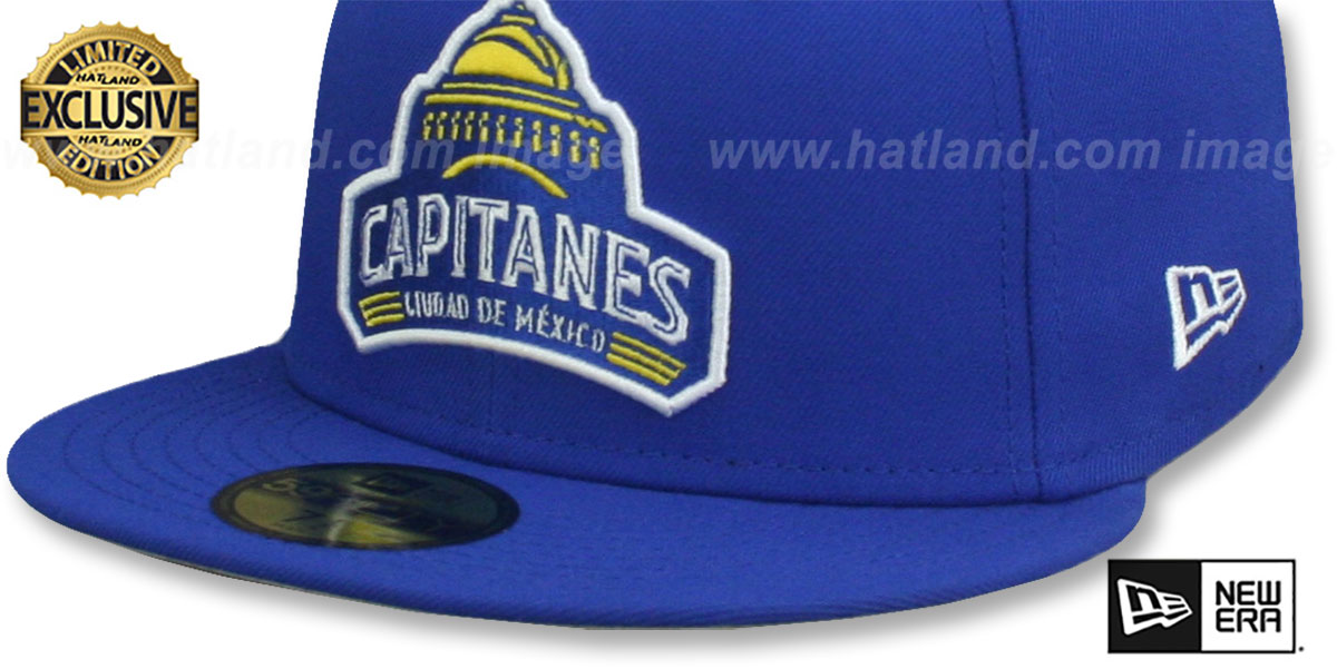 Mexico City Capitanes NBA G-LEAGUE Royal Fitted Hat