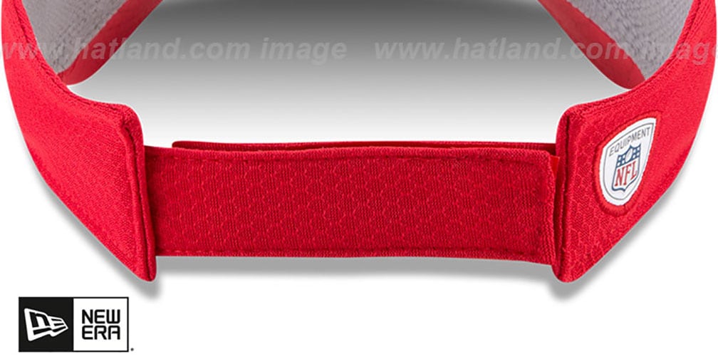 Kansas City Chiefs 2017 NFL TRAINING VISOR Red by New Era