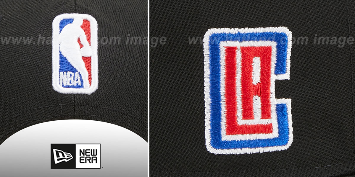 Los Angeles Clippers STATEMENT SNAPBACK Black Hat by New Era