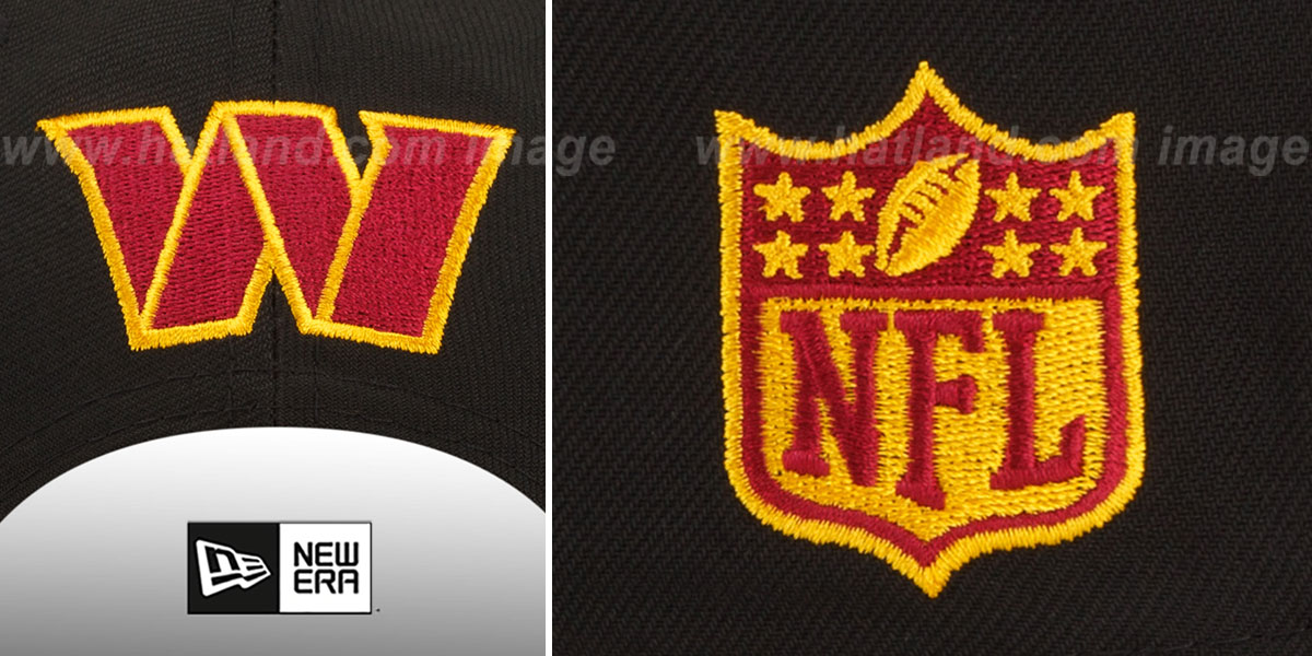 Washington Commanders 2022 NFL DRAFT SNAPBACK Black-Burgundy Hat