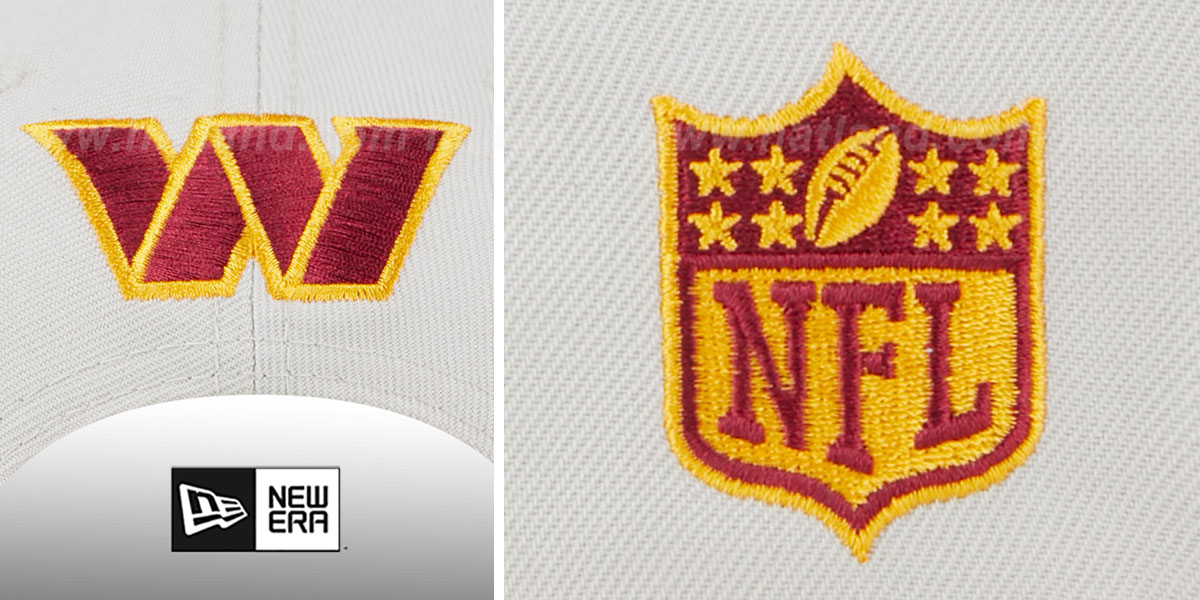 Washington Commanders 2023 NFL DRAFT SNAPBACK Stone-Burgundy Hat