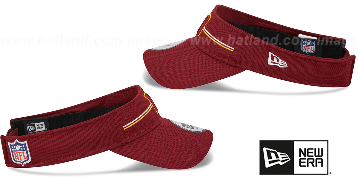 Washington Commanders 2023 NFL TRAINING CAMP VISOR Burgundy