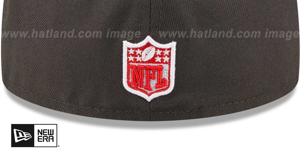 Washington Commanders 2T COLOR PACK Charcoal-Red Fitted Hat