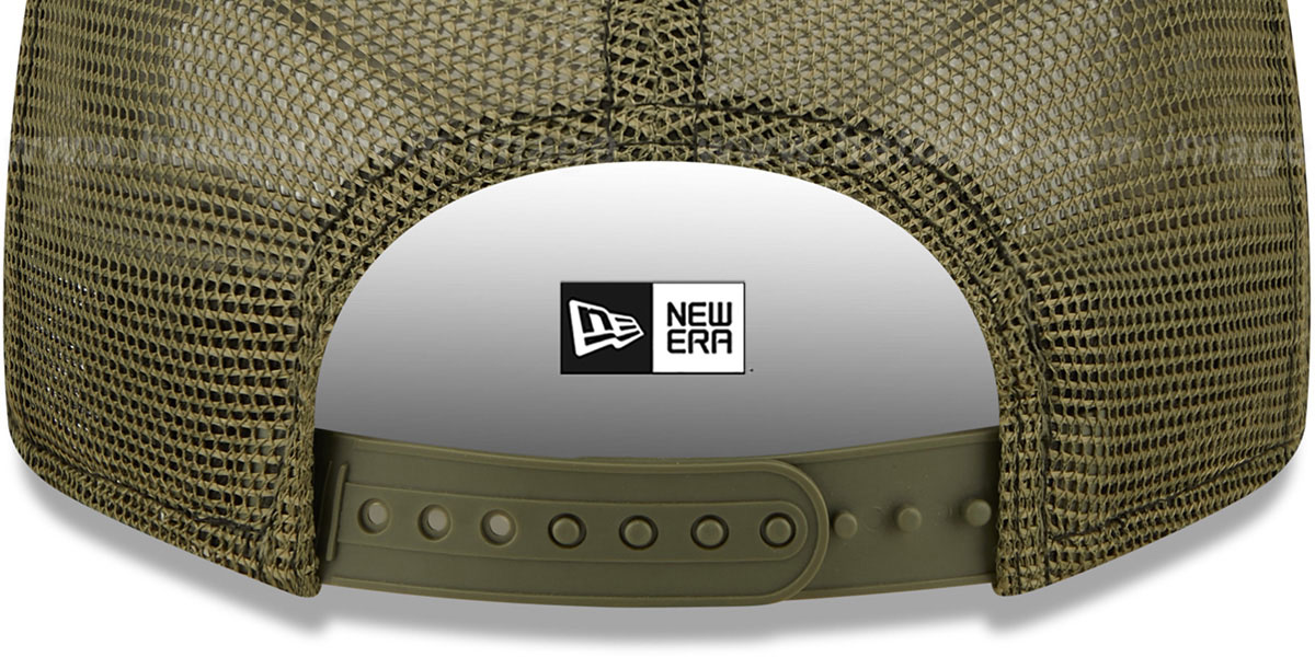 Washington Commanders ARMY CAMO TRUCKER Hat by New Era