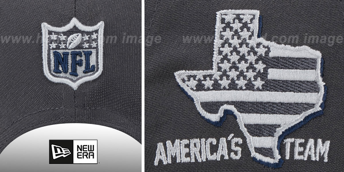 Dallas Cowboys 2024 NFL DRAFT STRETCH-SNAP Grey Hat