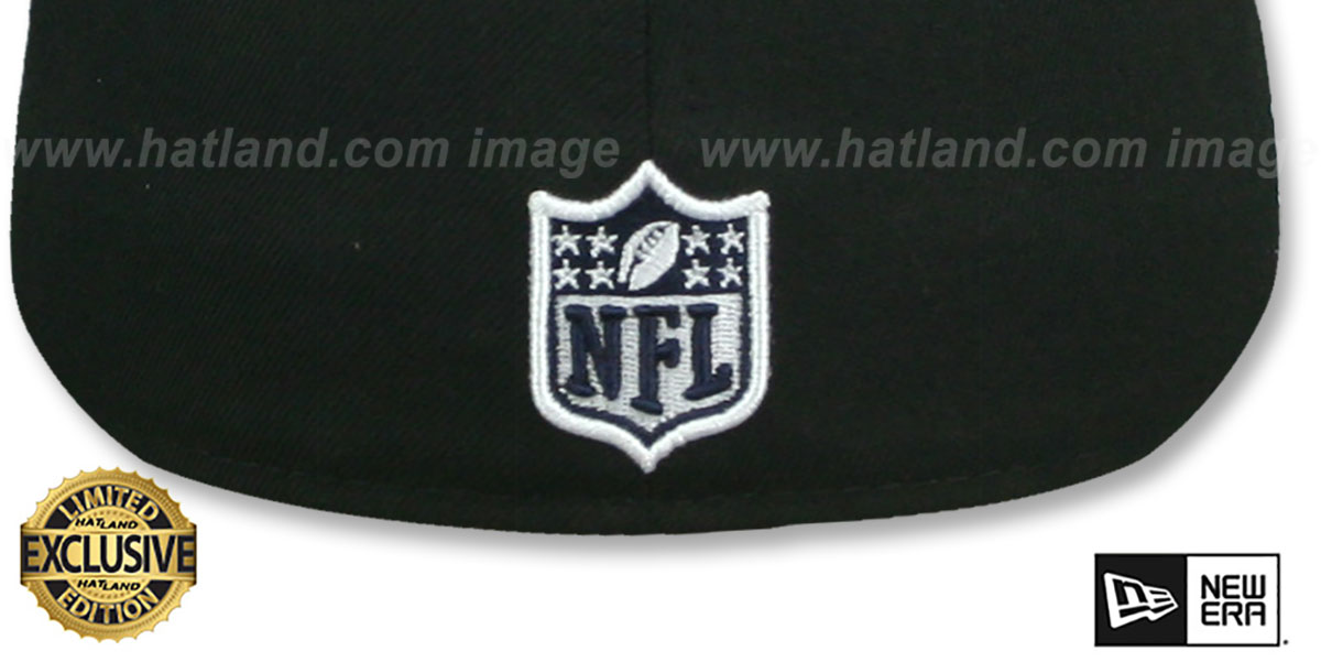 Dallas Cowboys NFL VIRTUAL DRAFT Black Fitted Hat by New Era
