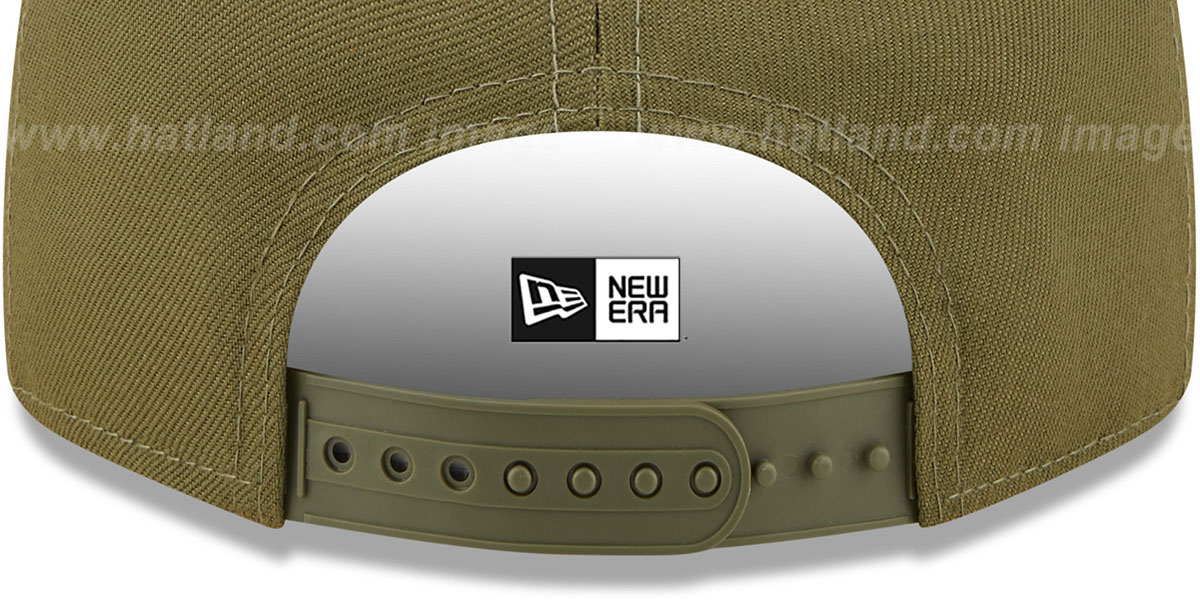 Dallas Cowboys TONAL TEAM-BASIC SNAPBACK Olive Hat