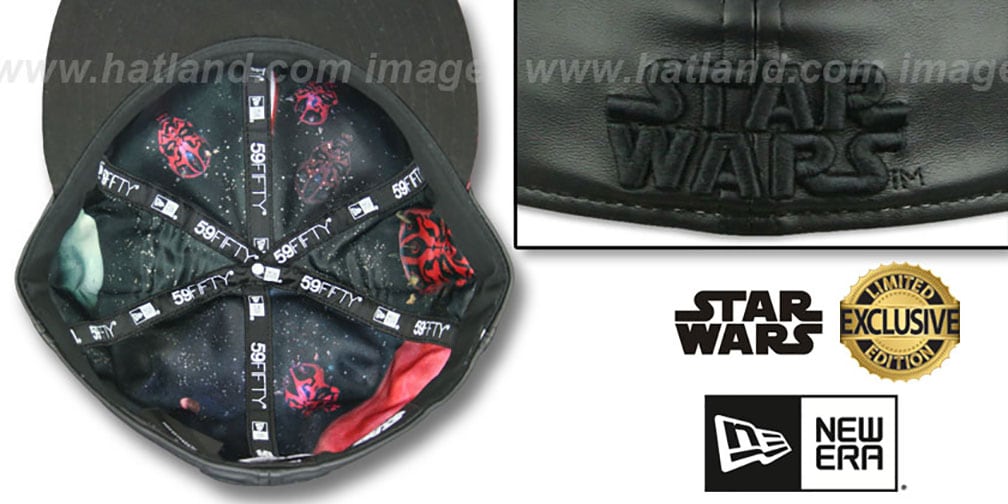 Star Wars Darth Maul CHARACTER FACE Fitted Hat by New Era
