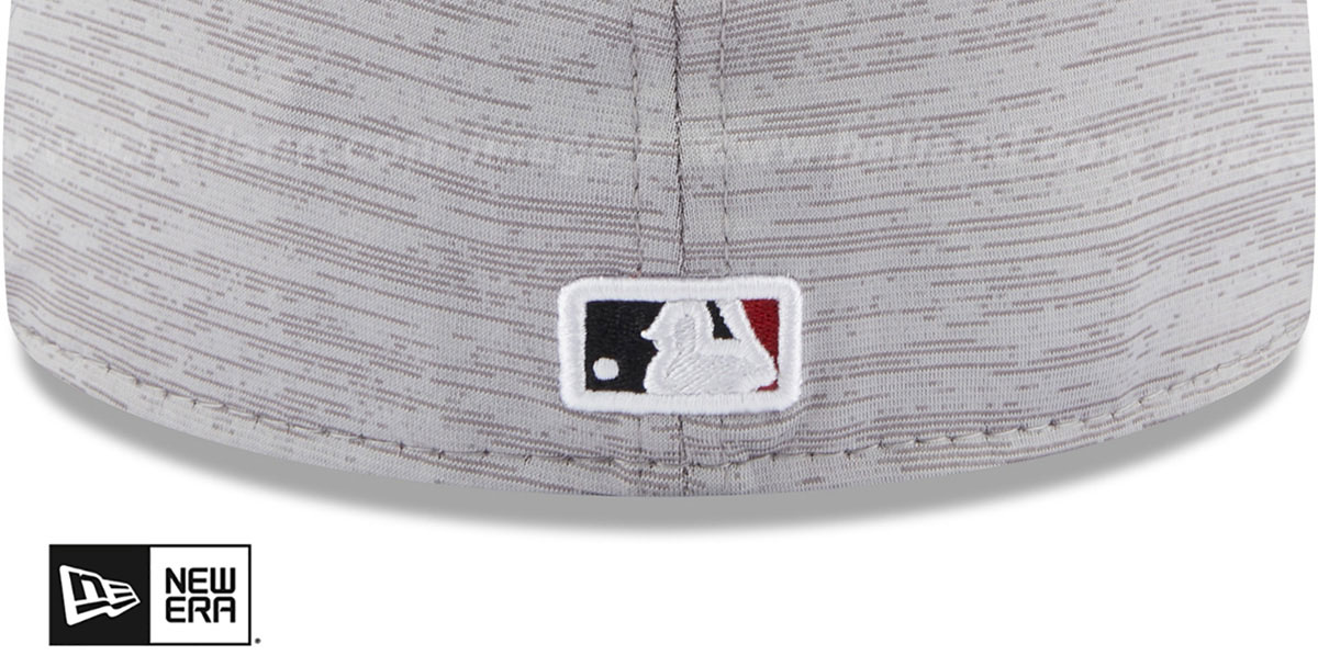 Arizona Diamondbacks 2023 CLUBHOUSE Heather Grey Fitted Hat