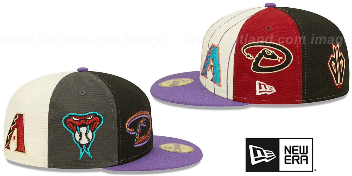 Arizona Diamondbacks EVOLUTION PINWHEEL Fitted Hat