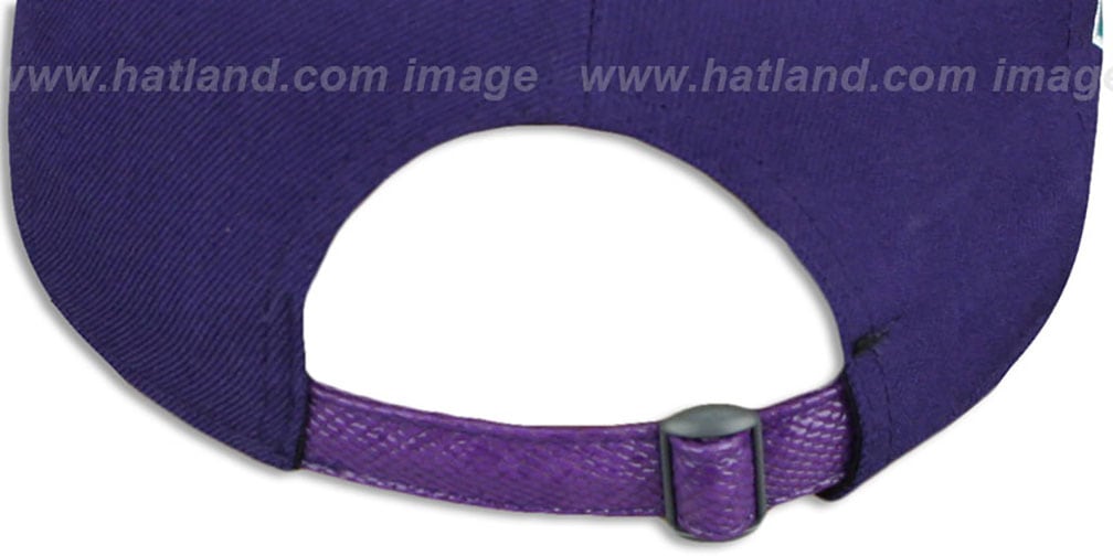 Diamondbacks SNAKE-THRU STRAPBACK Purple Hat by New Era