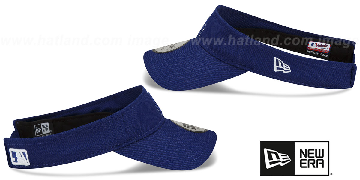 Los Angeles Dodgers 2022 BATTING PRACTICE VISOR Royal