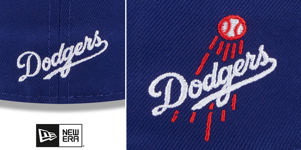 Los Angeles Dodgers DECEPTOR Royal Fitted Hat by New Era