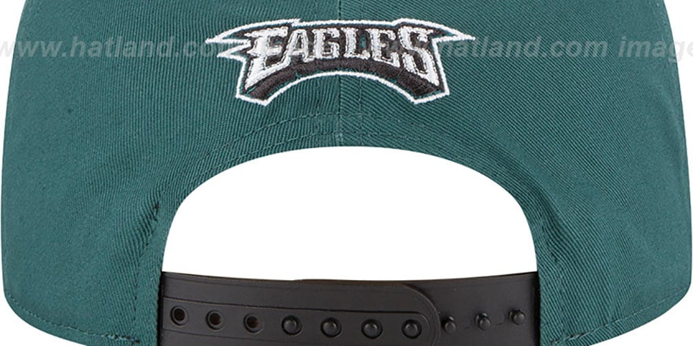 Eagles 2015 NFL DRAFT SNAPBACK Green Hat by New Era