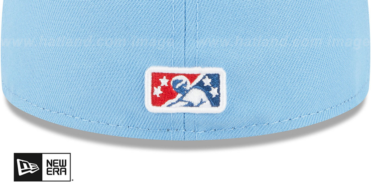 Eugene Emeralds THEME NIGHT Sky-Red Fitted Hat by New Era