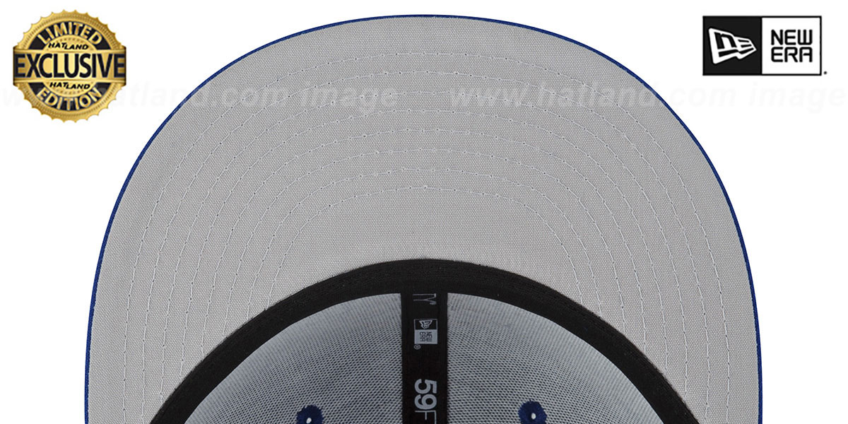 Montreal Expos BATTING PRACTICE TRUCKER Royal Fitted Hat