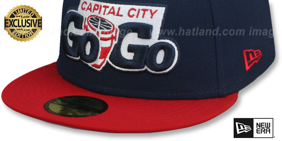 Capital City GoGo NBA G-LEAGUE Navy-Red Fitted Hat