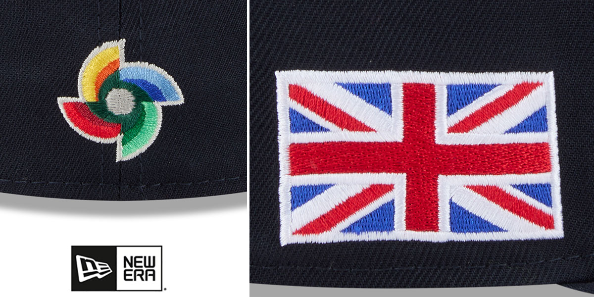 Great Britain 2026 WBC GAME Navy Hat by New Era