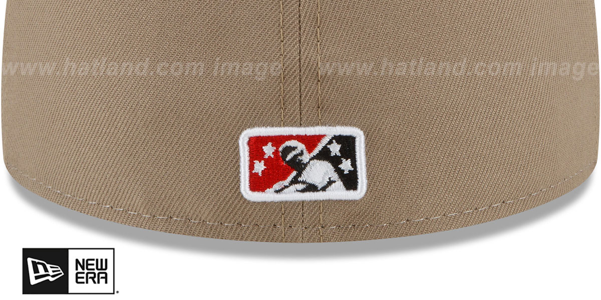 Augusta GreenJackets THEME NIGHT White-Tan-Red Fitted Hat