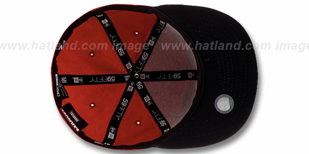 Atlanta Hawks HERO-HCL Red-Navy Fitted Hat by New Era