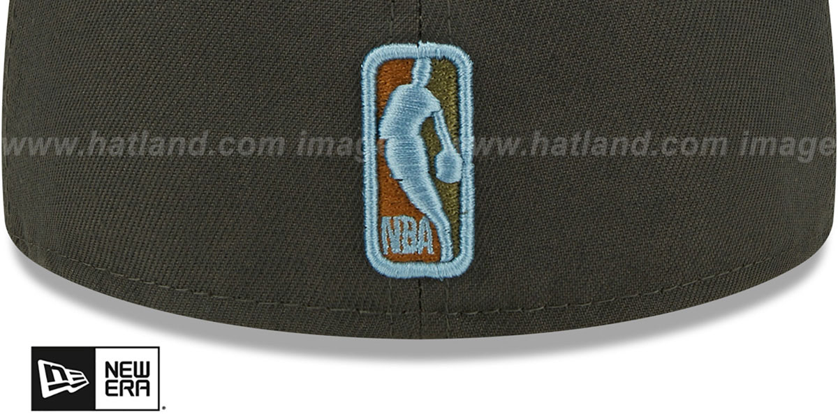 Miami Heat COLOR PACK MULTI Charcoal Fitted Hat by New Era