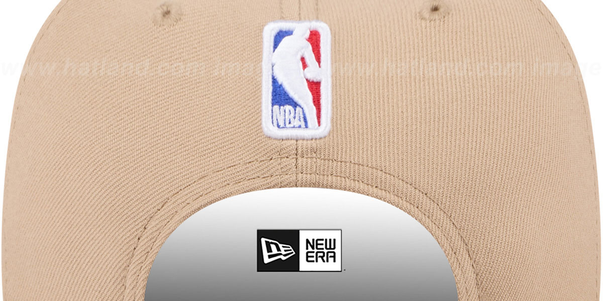 Charlotte Hornets 2024 NBA DRAFT SNAPBACK Camel-Teal Hat