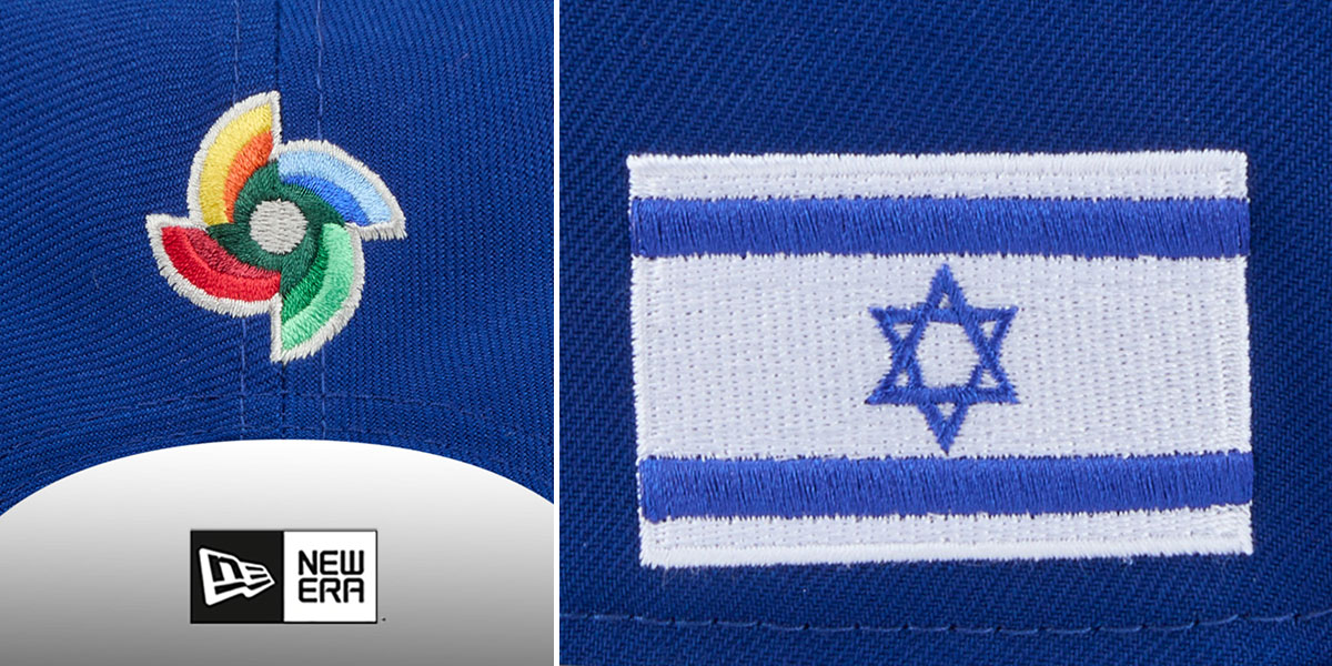 Israel 2026 WBC GAME STRETCH-SNAP Royal Hat by New Era