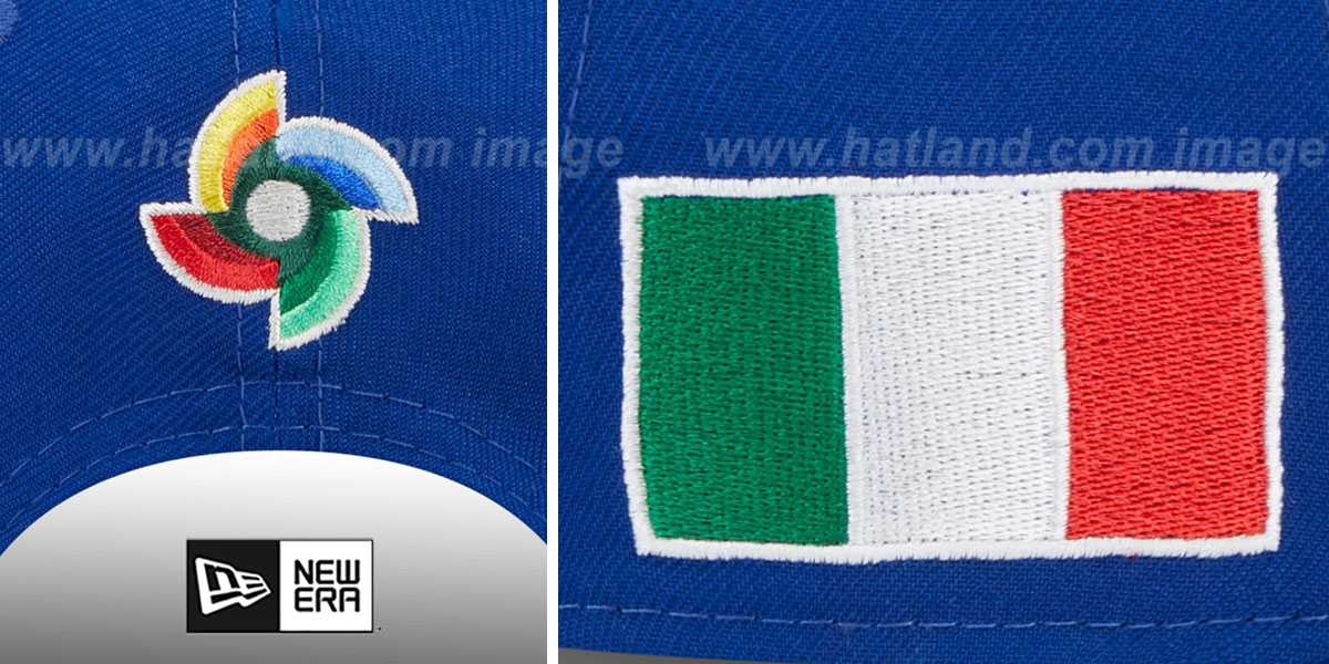 Italy 2023 WBC GAME STRAPBACK Royal Hat by New Era