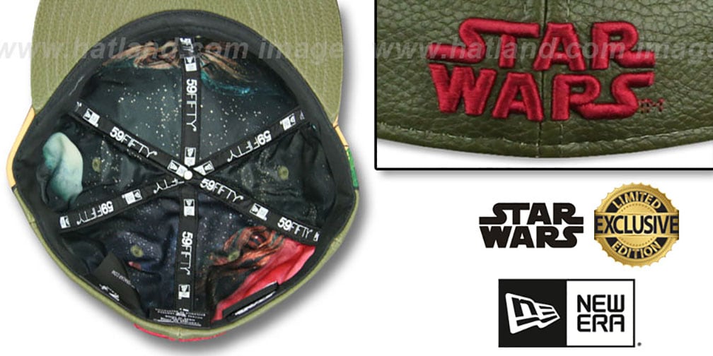Star Wars Jabba the Hutt CHARACTER FACE Fitted Hat
