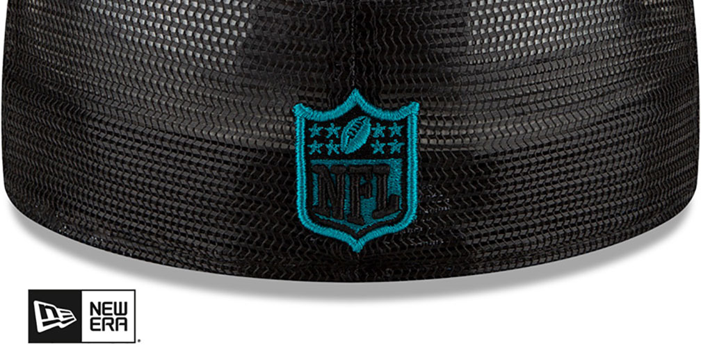 Jacksonville Jaguars 2021 NFL TRUCKER DRAFT Fitted Hat