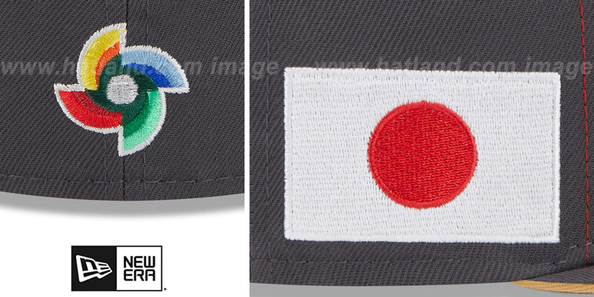 Japan 2023 WBC GAME Charcoal Hat by New Era