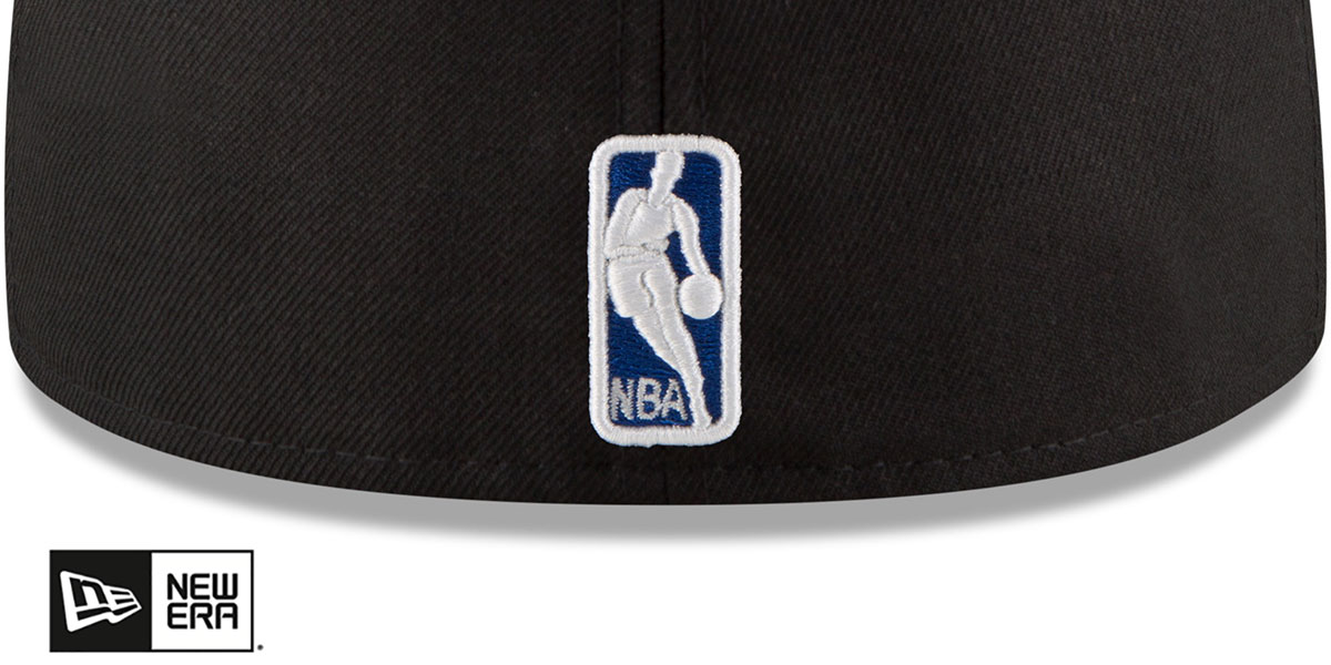 New York Knicks ALTERNATE NBA TEAM-BASIC Black Fitted Hat