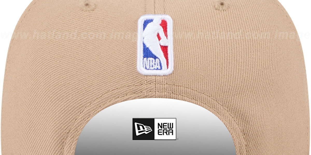 Los Angeles Lakers 2024 NBA DRAFT SNAPBACK Camel-Purple Hat
