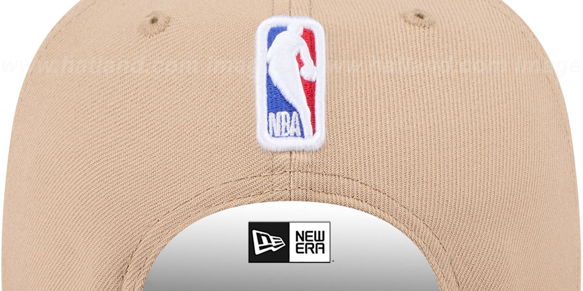 Logoman 2024 NBA DRAFT SNAPBACK Camel-Royal Hat by New Era