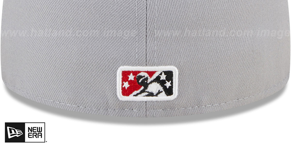 Chattanooga Lookouts MILB MARVEL DEFENDERS Grey-Red Fitted Hat