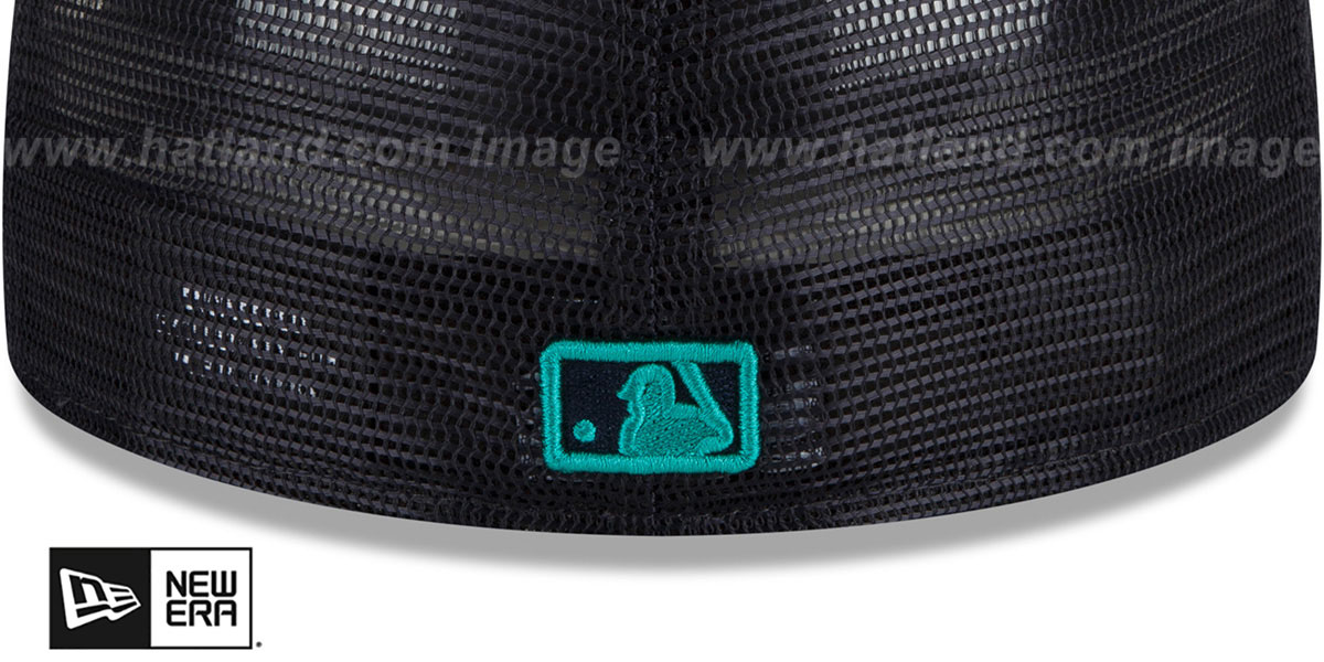 Seattle Mariners 2022-23 BATTING PRACTICE TRUCKER Navy Fitted Hat