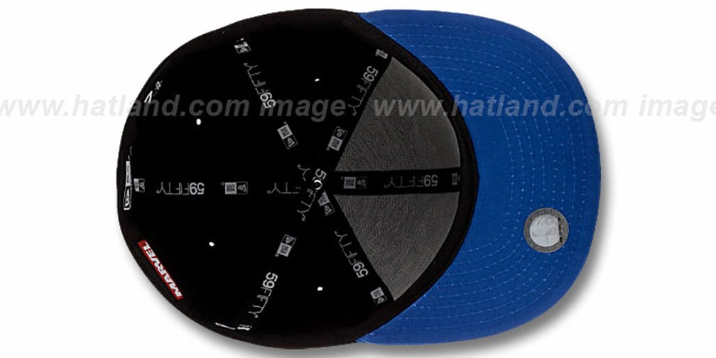 Dallas Mavericks HERO-HCL Black-Royal Fitted Hat by New Era