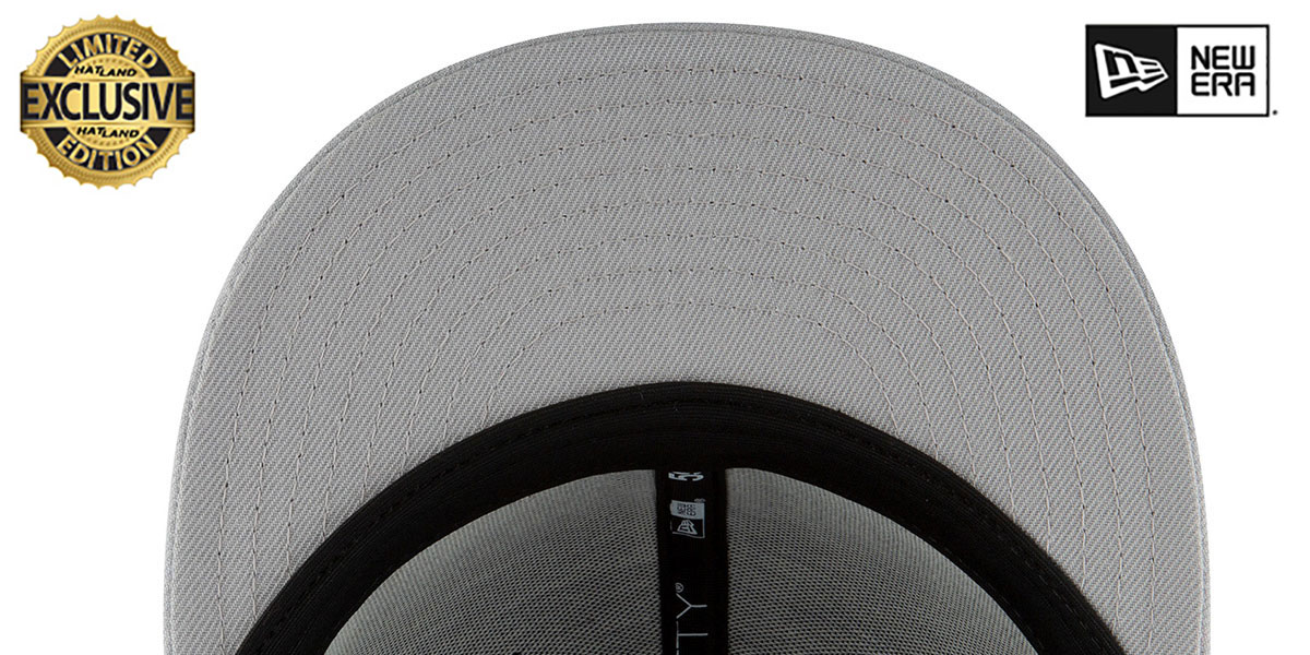 MLB Umpire BATTING PRACTICE TRUCKER Grey Fitted Hat