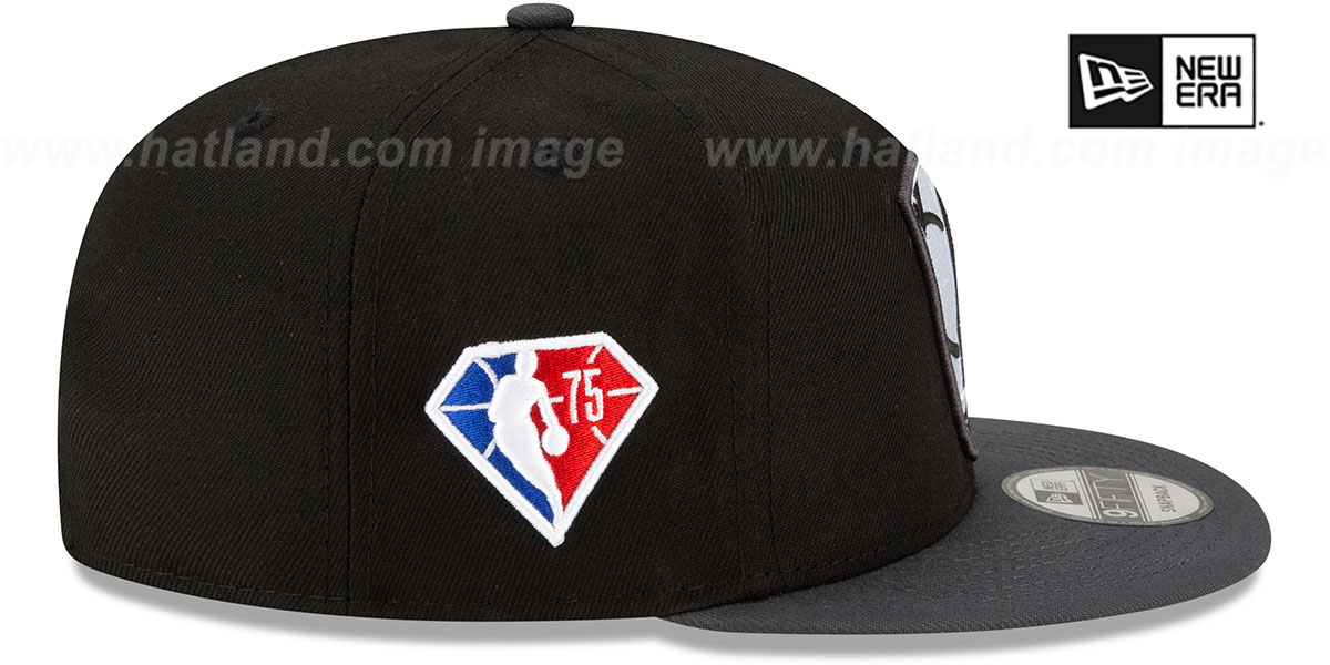 Brooklyn Nets 2021 NBA INSIDER DRAFT SNAPBACK Black-Charcoal Hat