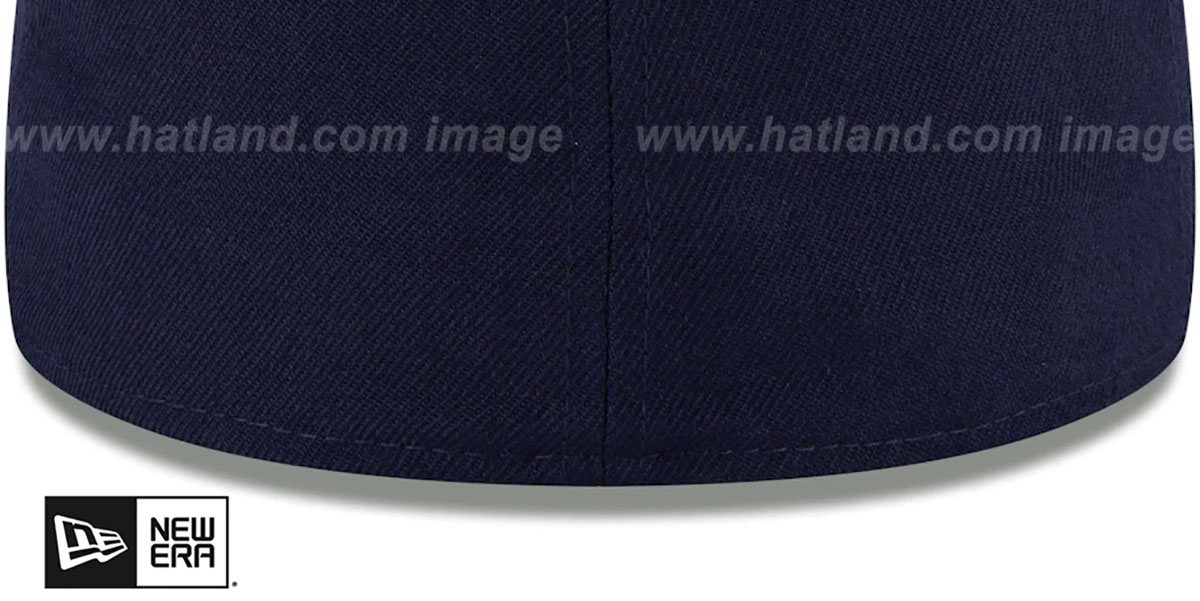 New Era 59FIFTY-BLANK Dark Navy Fitted Hat