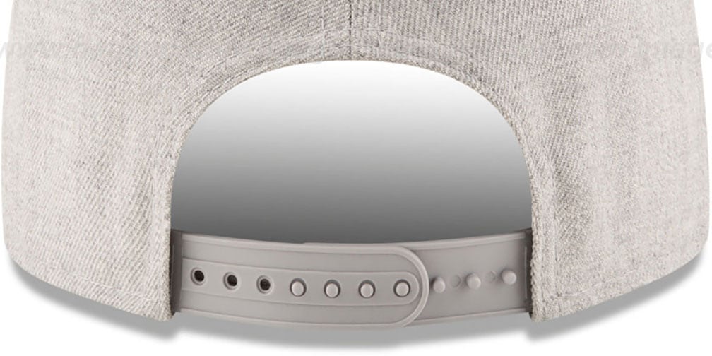 New Era BLANK SNAPBACK Heather Grey Hat