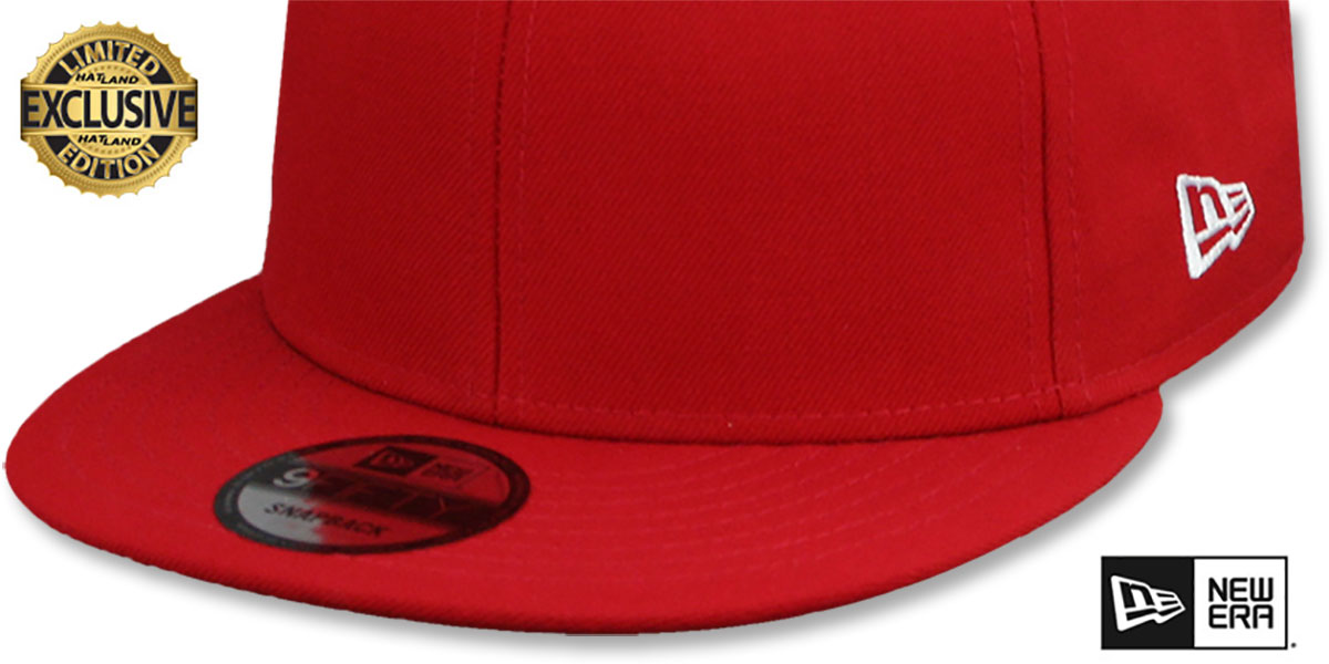 New Era BLANK SNAPBACK Red Hat