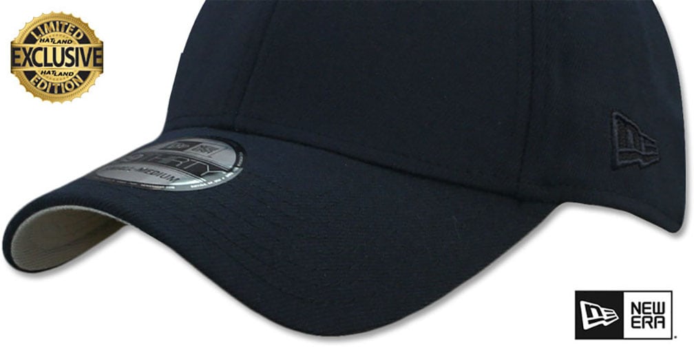 New Era TONAL 39THIRTY-BLANK Navy Flex Fitted Hat