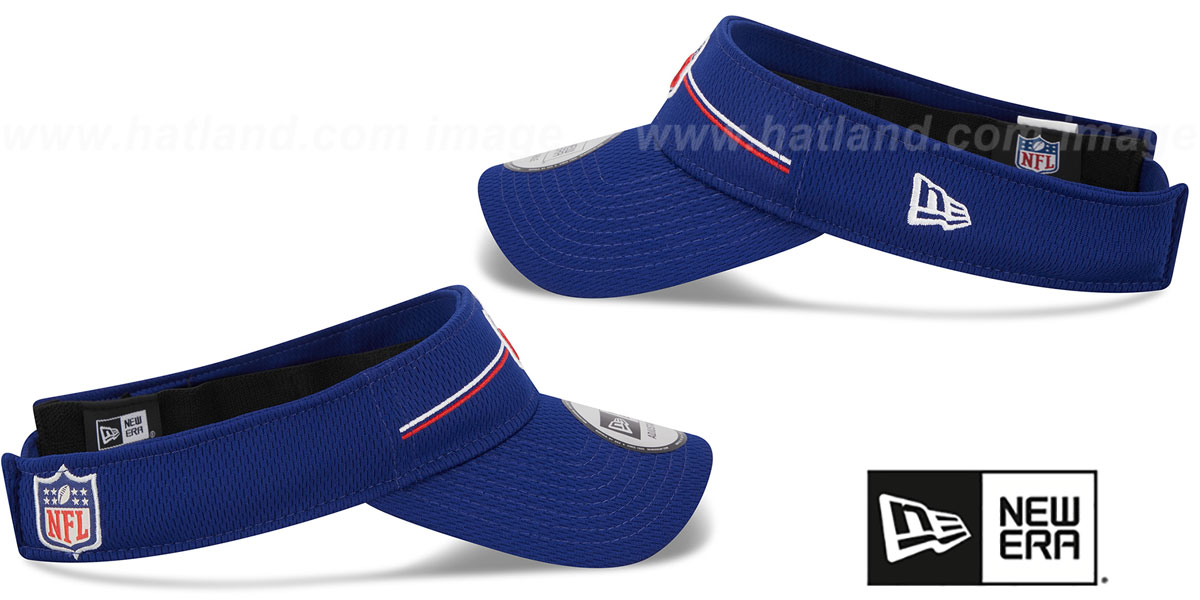 NFL Shield 2023 TRAINING CAMP VISOR Royal by New Era