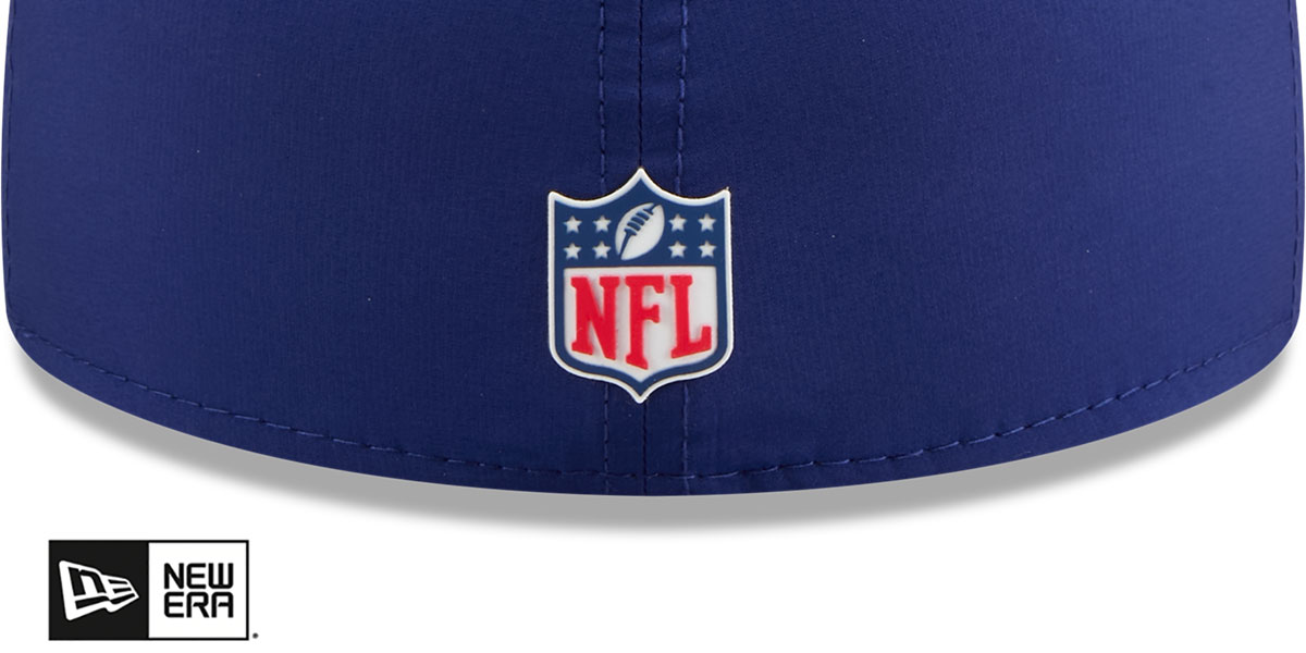NFL Shield 2025 HOT WEATHER NFL SIDELINE Royal Fitted Hat