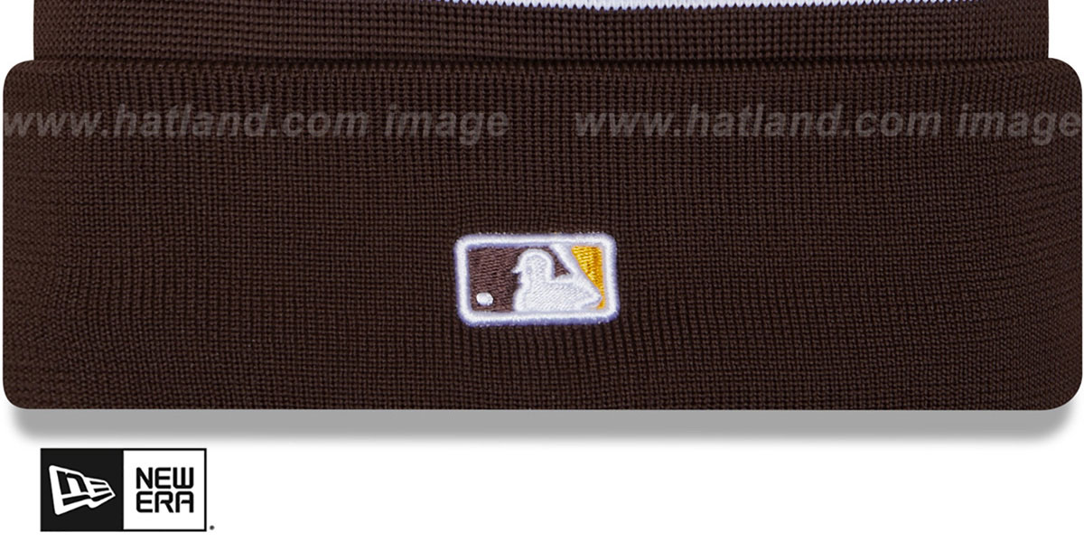 San Diego Padres 24-25 SPORT-KNIT Brown Beanie Hat