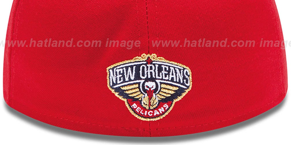 New Orleans Pelicans PRIMARY TEAM-BASIC Red Hat by New Era