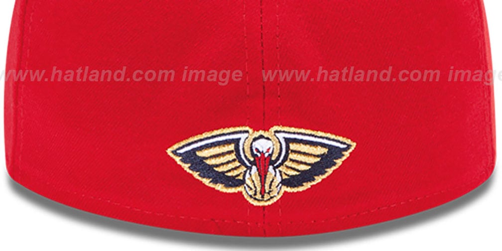 New Orleans Pelicans SECONDARY TEAM-BASIC Red Hat by New Era