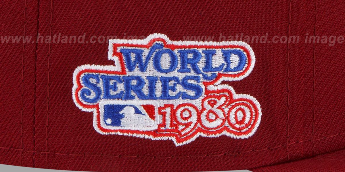 Philadelphia Phillies 1980 WS SIDE-PATCH SNAPBACK Hat